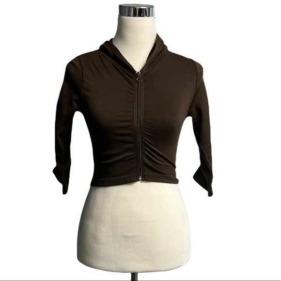 Joyce Leslie | Sweaters | Joyce Leslie Women Hoodie Brown Sweater ...